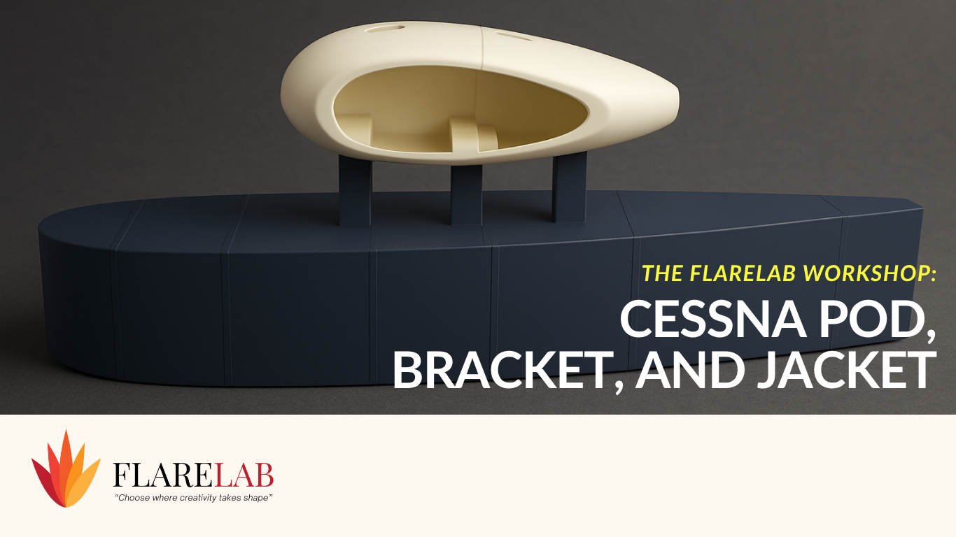 The FlareLab Workshop: Cessna Pod, Bracket, and Jacket – flarelab